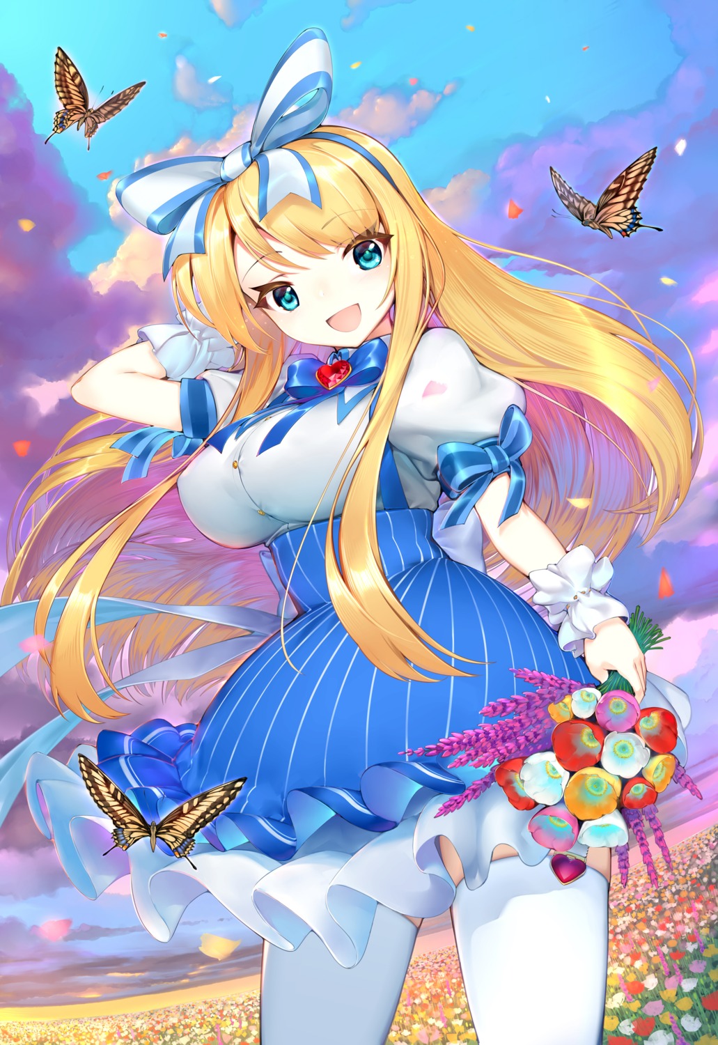emori miku project emu alice dress tagme thighhighs | #651372 | yande.re